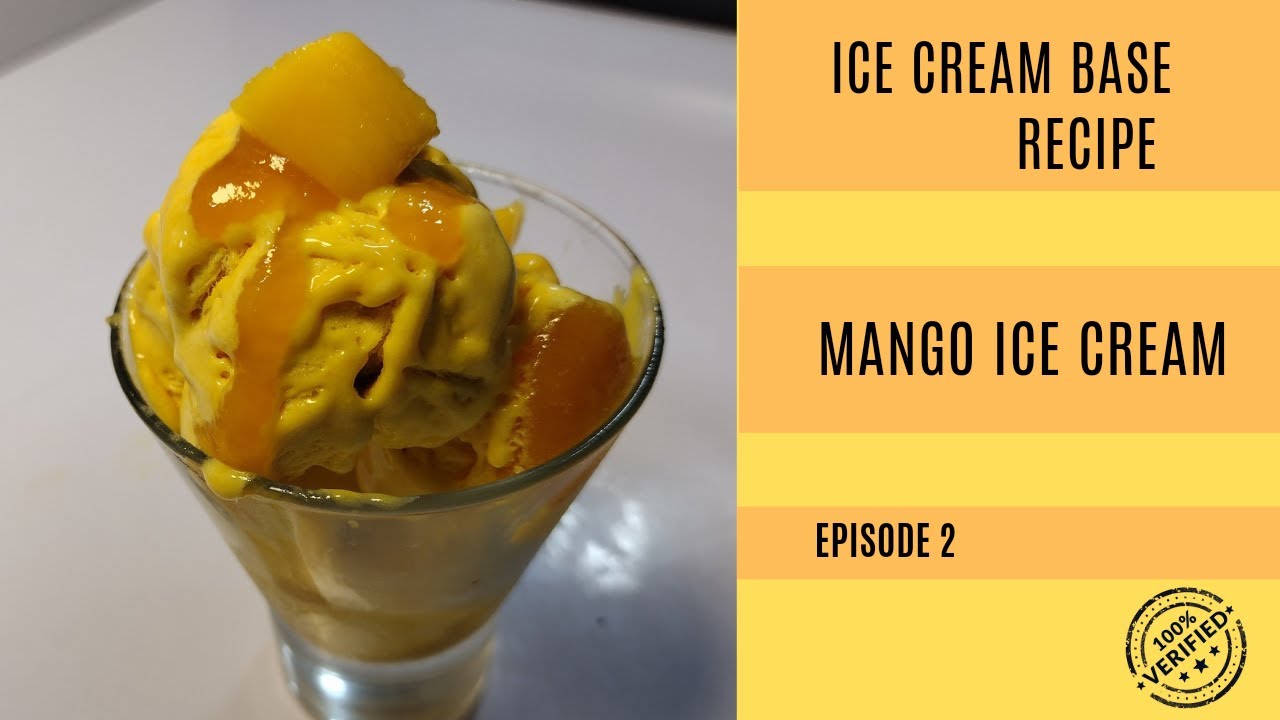 Mango ice cream|Mango pulp for months|Icecream base with CMC And GMS ...