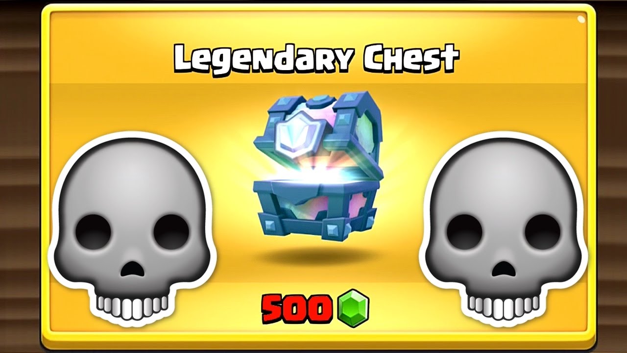 Let's Play Clash Royale #59: LEGENDARY Chest... RIP. - YouTube