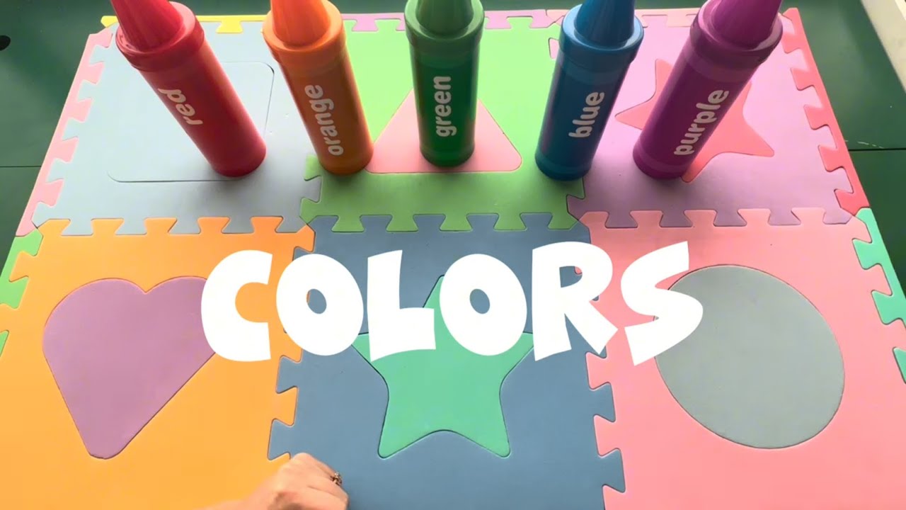 🐱 Best Practicing Colors & Numbers 🎨 Sorting with Giant Crayons 🖍️ Fun ...