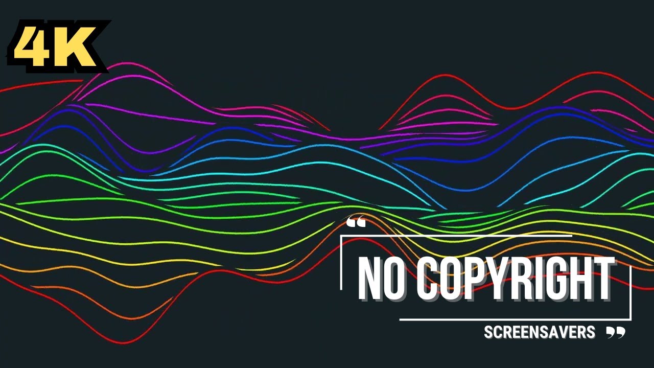 Synthwave No Copyright Video, 4K Background, Green Screen, Motion ...