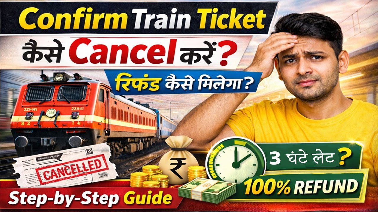 What's the EASIEST Way to Get Train Ticket REFUND? - YouTube