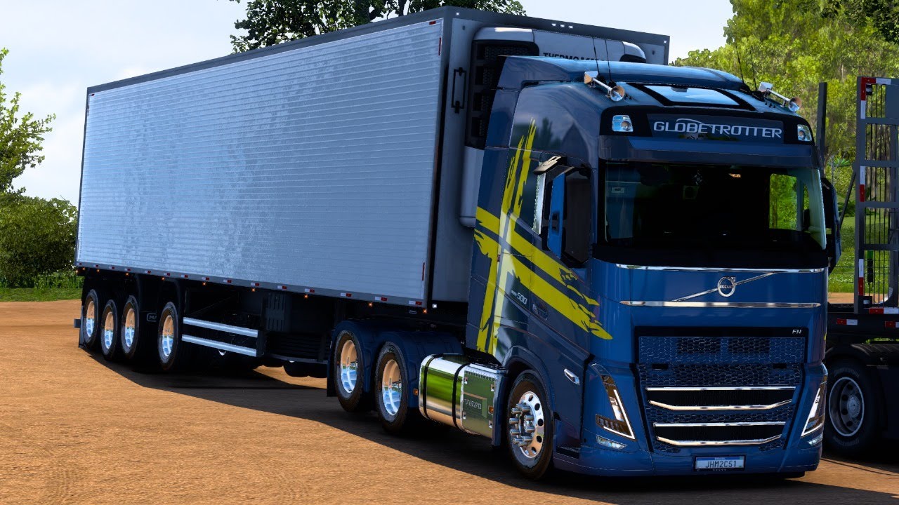 Volvo new FH 500 na câmara fria - Mapa RBR - YouTube