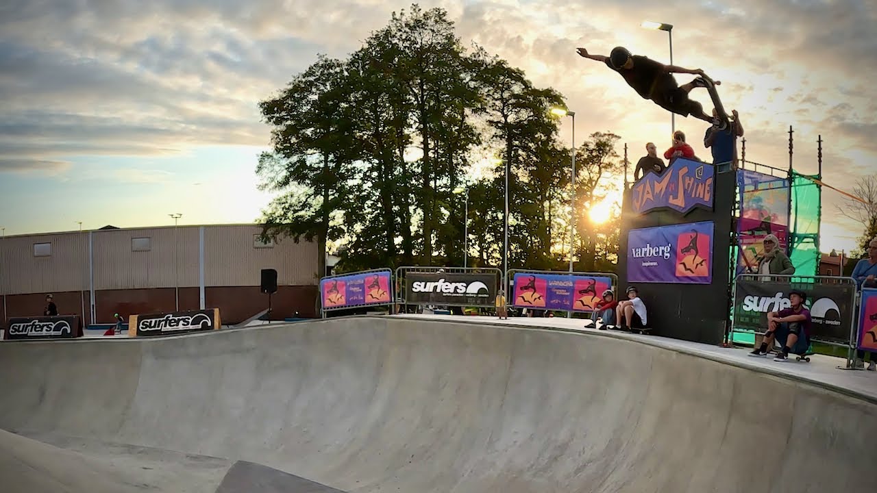Inför Skateboard SM i Varberg 2023 - Park practice + Railjam - YouTube