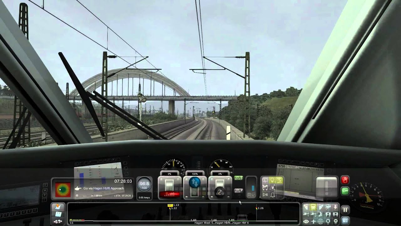 Train Simulator 2015 - Ep 14 - ICE1 Test Run - YouTube