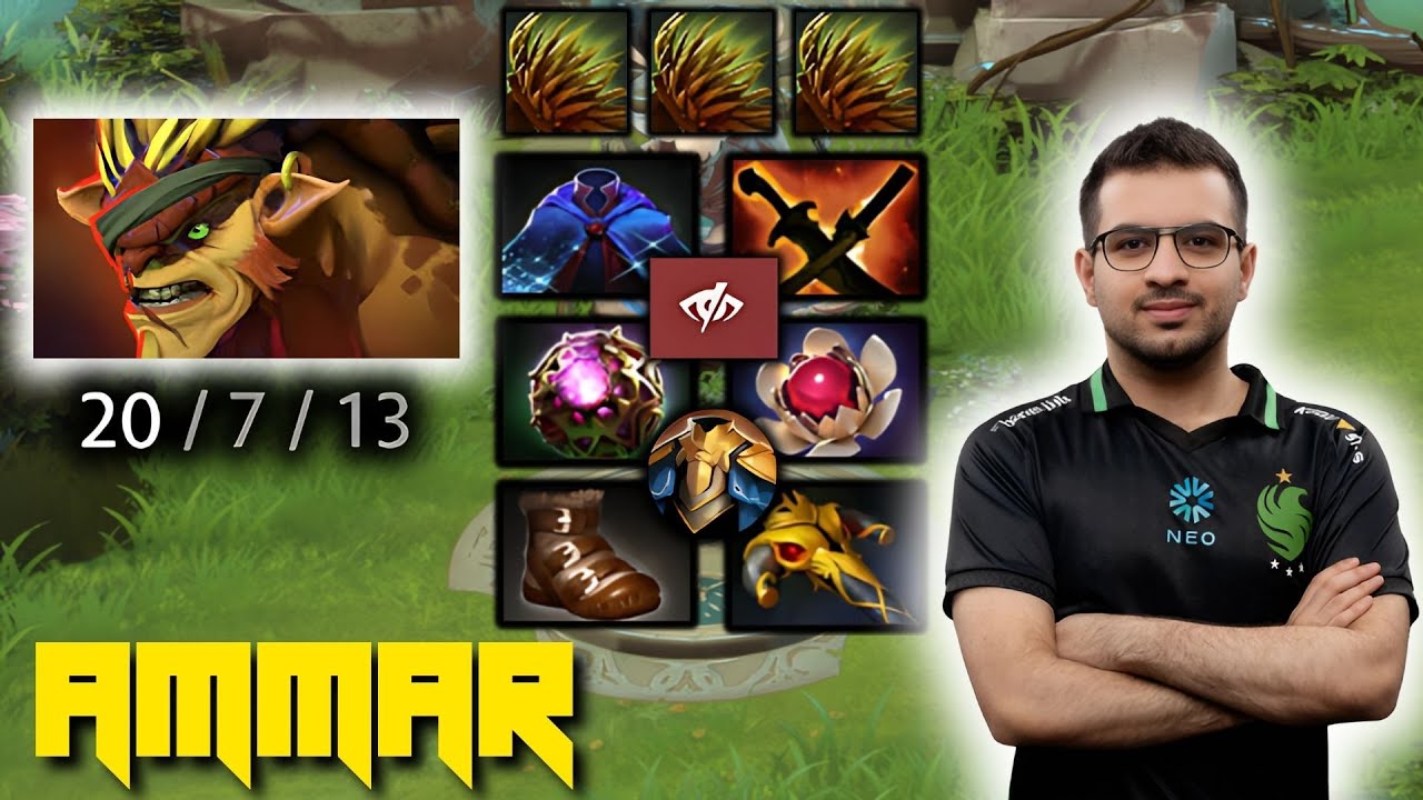 Ammar Bristleback Signature Hero - Pro Gameplay [Observe & Act] - YouTube