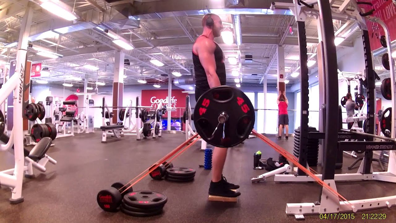 4x6 Deficit pulls + 100lbs tension - YouTube