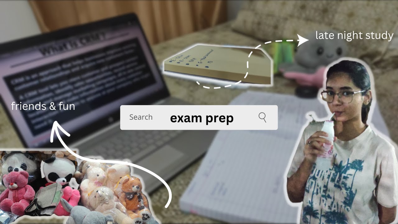EXAM WEEK | Lots of studying | Fun evening - YouTube