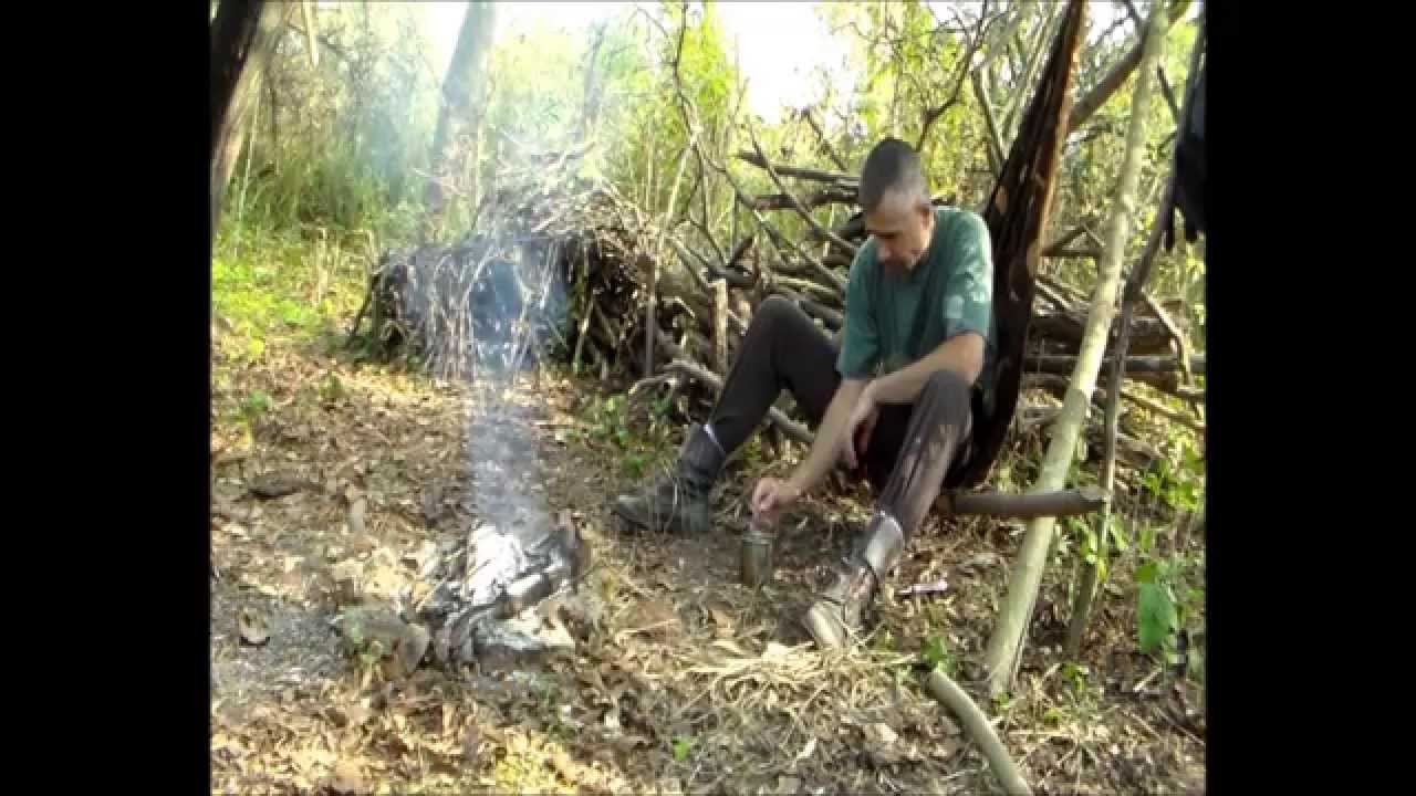 Bushcraft around campfire and camp chair - bushcraft a tábortűz és a ...