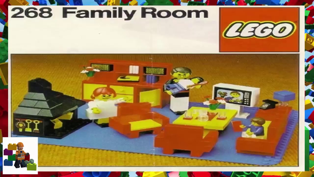 LEGO instructions - Homemaker - 268 - Familyroom - YouTube