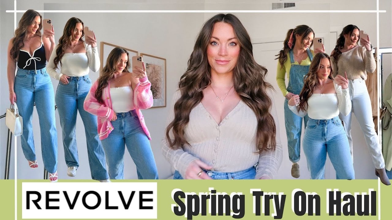 Revolve Spring Try On Haul | Spring Outfits 2024 | Superdown, More to ...