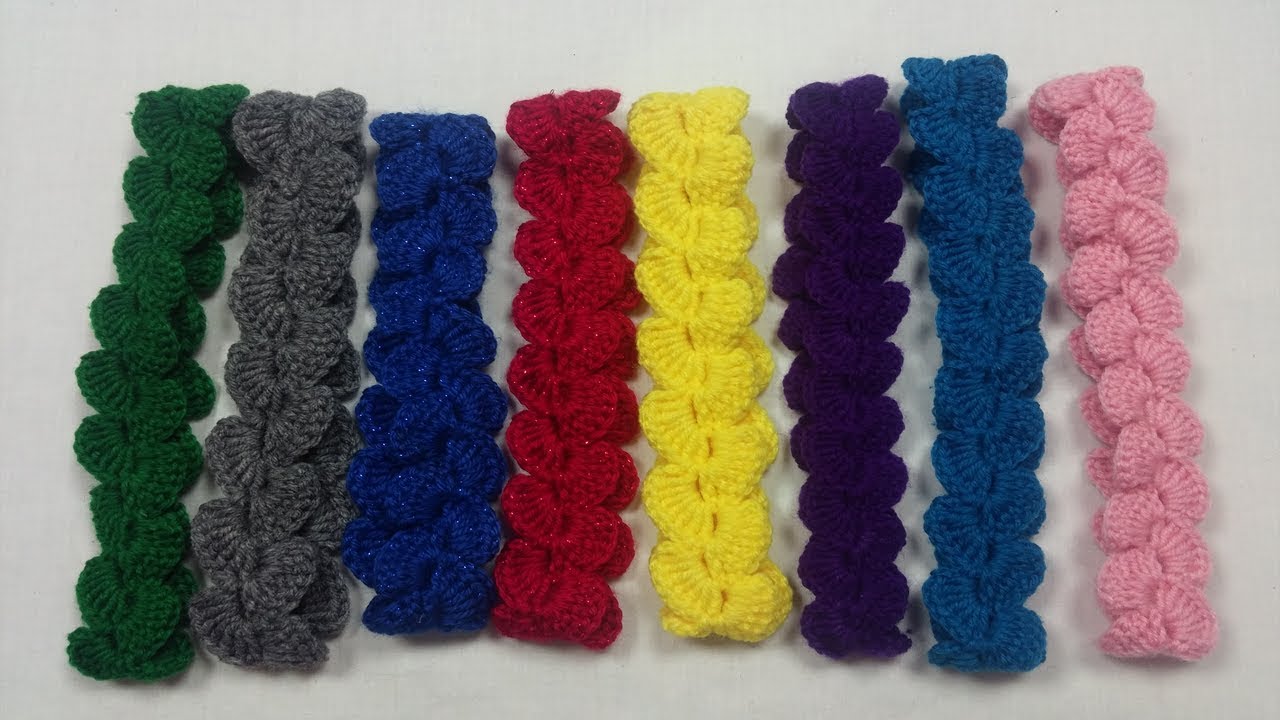 PASO A PASO PARA TEJER BANDA A CROCHET - YouTube