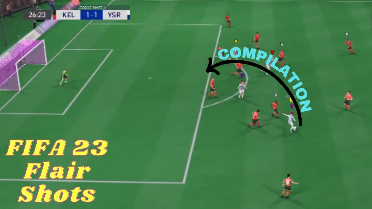 FIFA 23 FLAIR SHOTS COMPILATION - YouTube