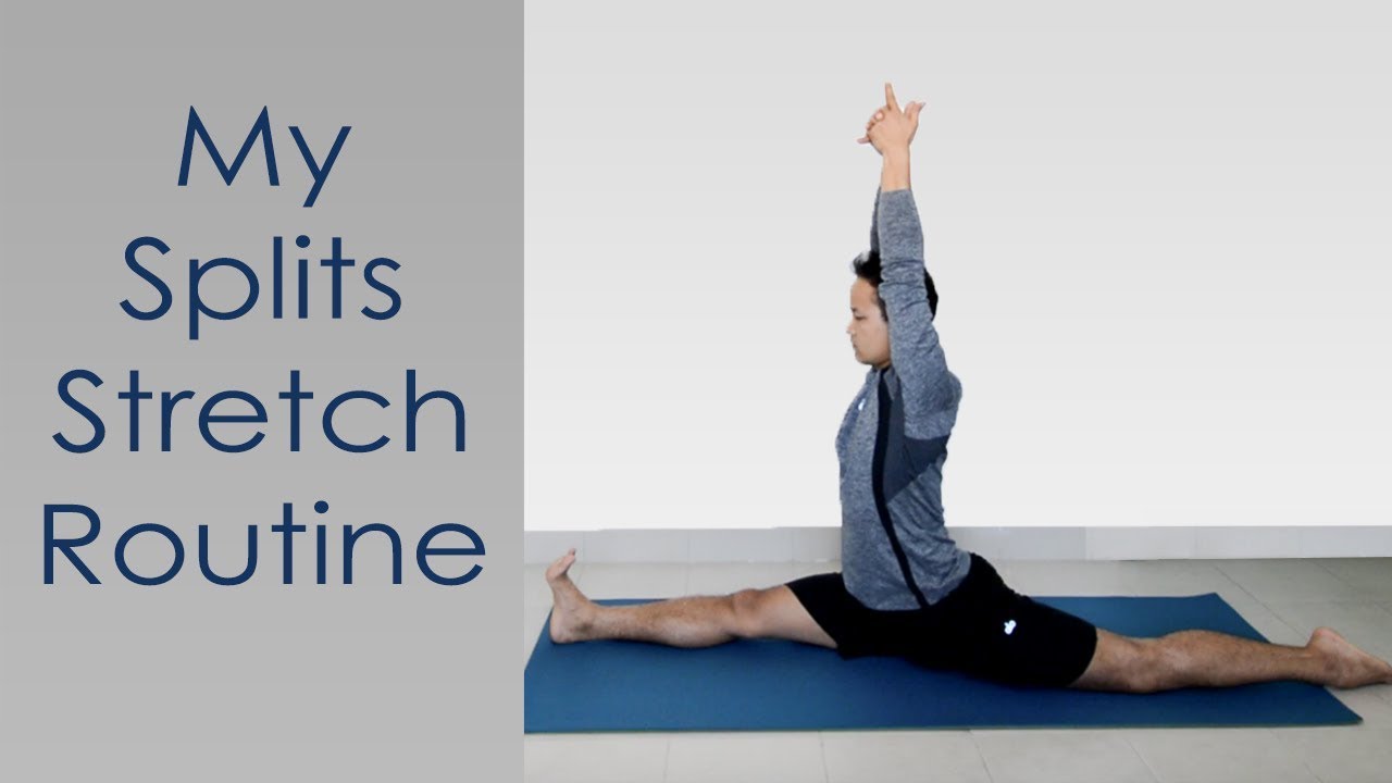 Splits Stretch Routine - YOGA - YouTube