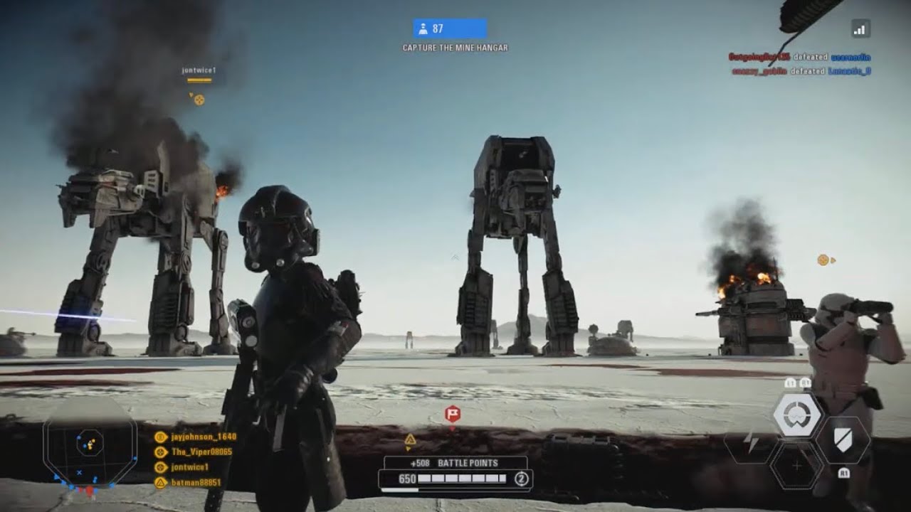 Star Wars Battlefront II (Galactic assault ) THINGS LOOKED BLEEK BUT WE ...