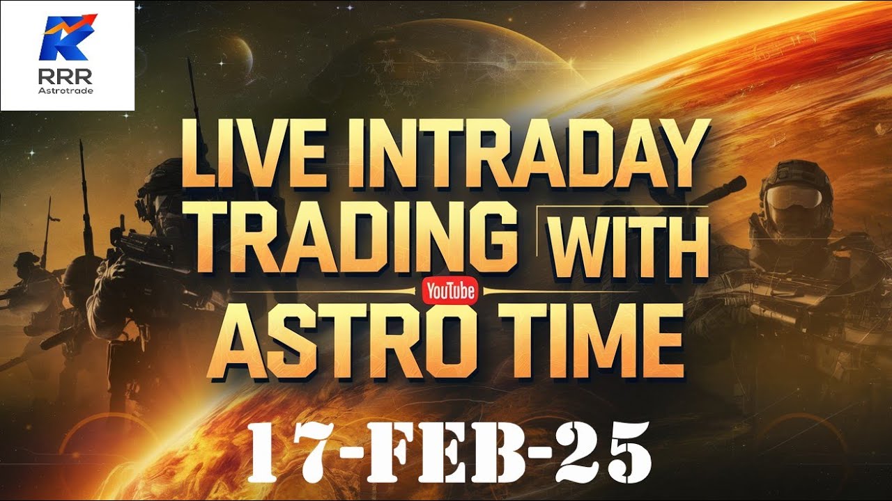 LIVE INTRADAY TRADING WITH ASTRO TIME #STOCKMARKET - YouTube