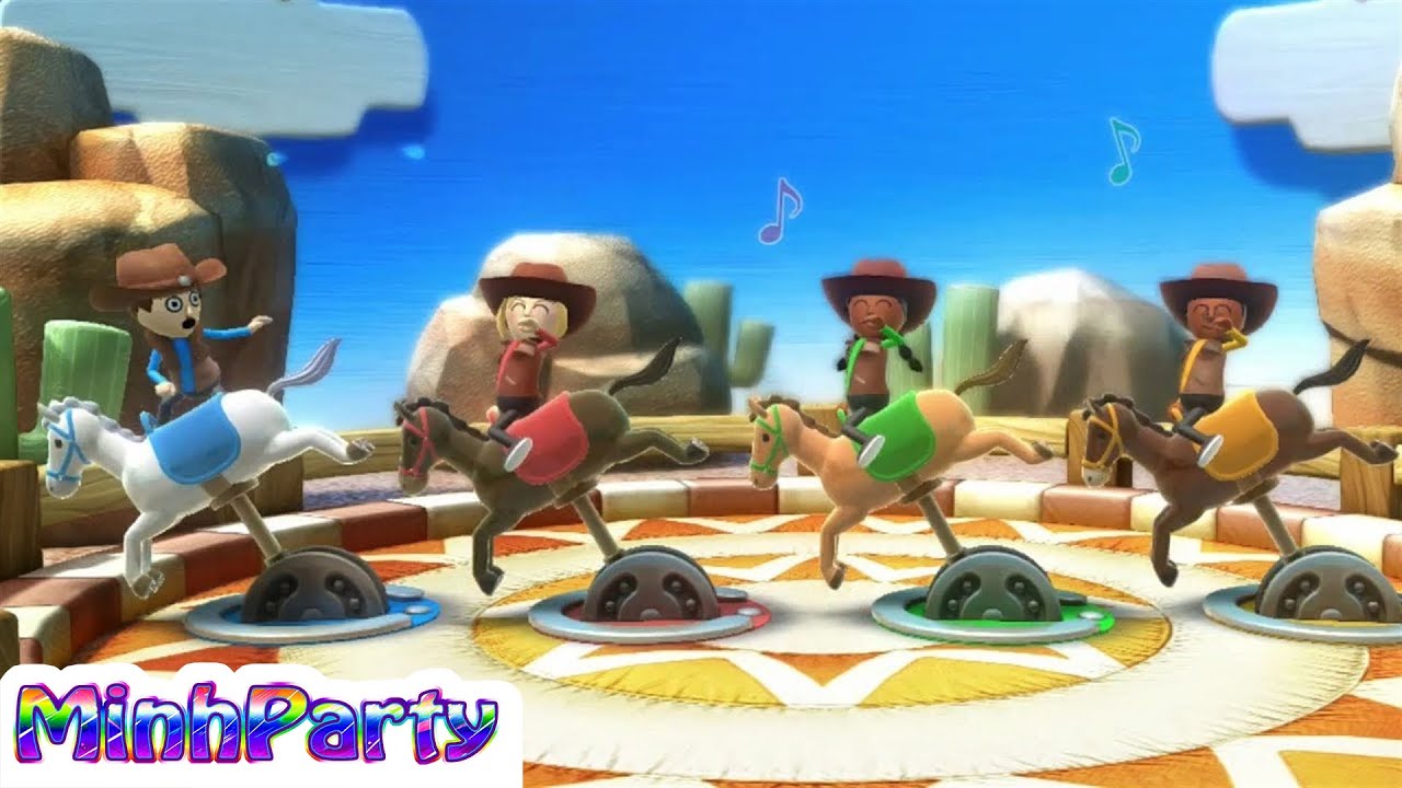 Wii Party U Minigames Gameplay Battle of the Minigames #2 @MINH PARTY U ...