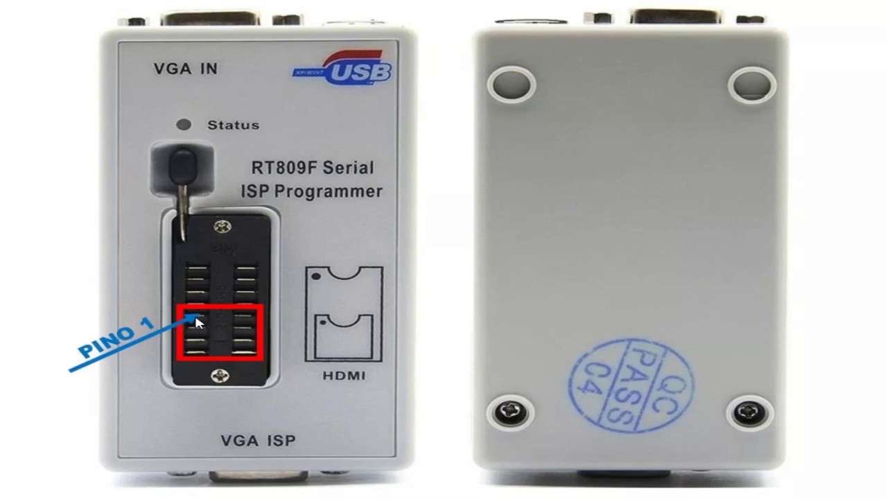 Tutorial Gravadora de Eprom RT809F Software em Português, Nand ...