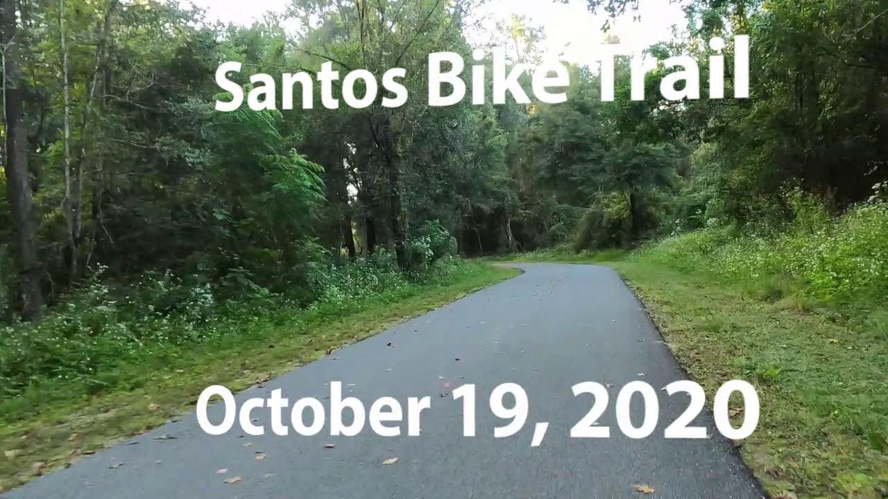 Santos bike trail - October 19, 2020 - YouTube
