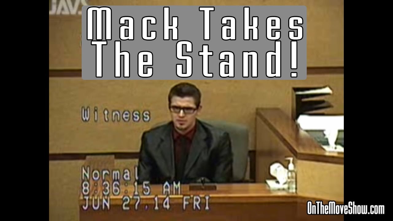 Mack Takes The Stand! | Open Carry Trial PT #27 | OnTheMoveShow - YouTube