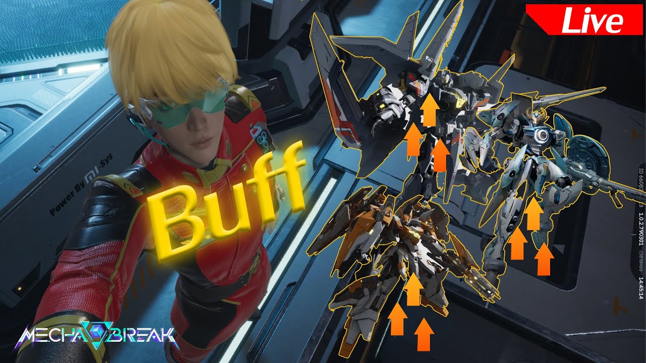 Mecha Break [Live] ทดสอบหุ่น Buff เก่งจริงไหม #mechabreak - YouTube