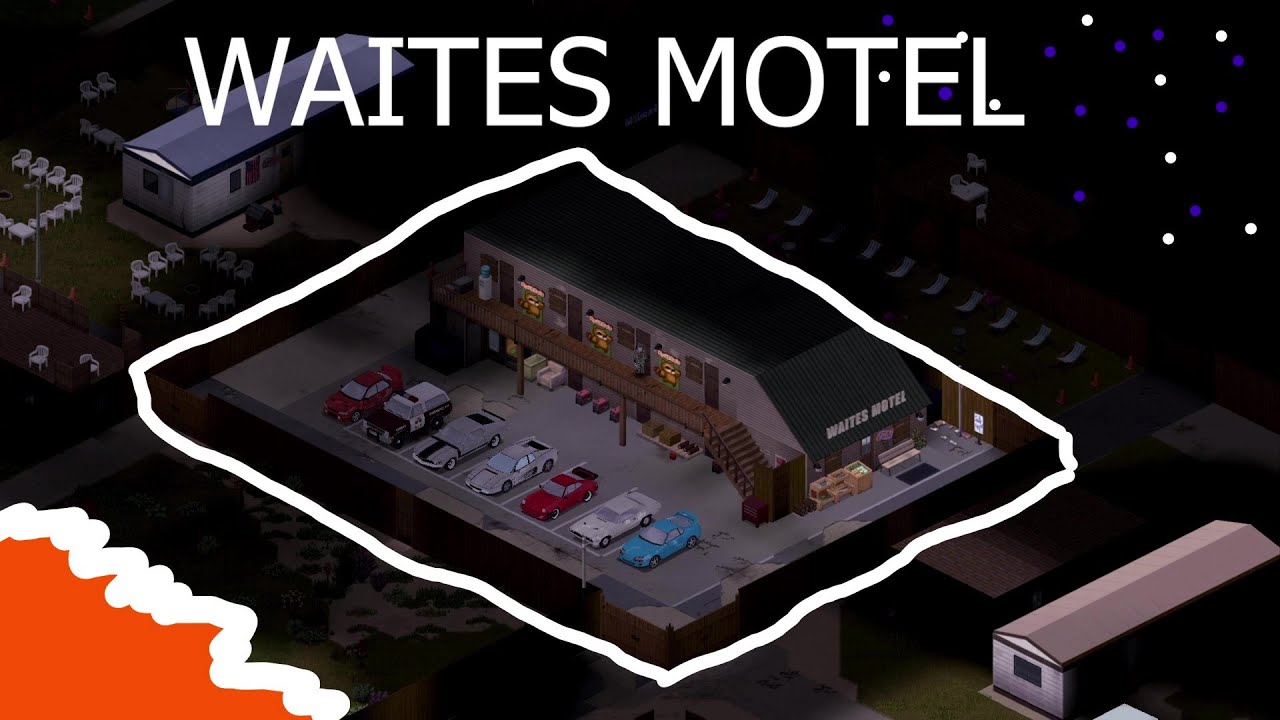 Base Tour Waites Motel Project Zomboid - YouTube