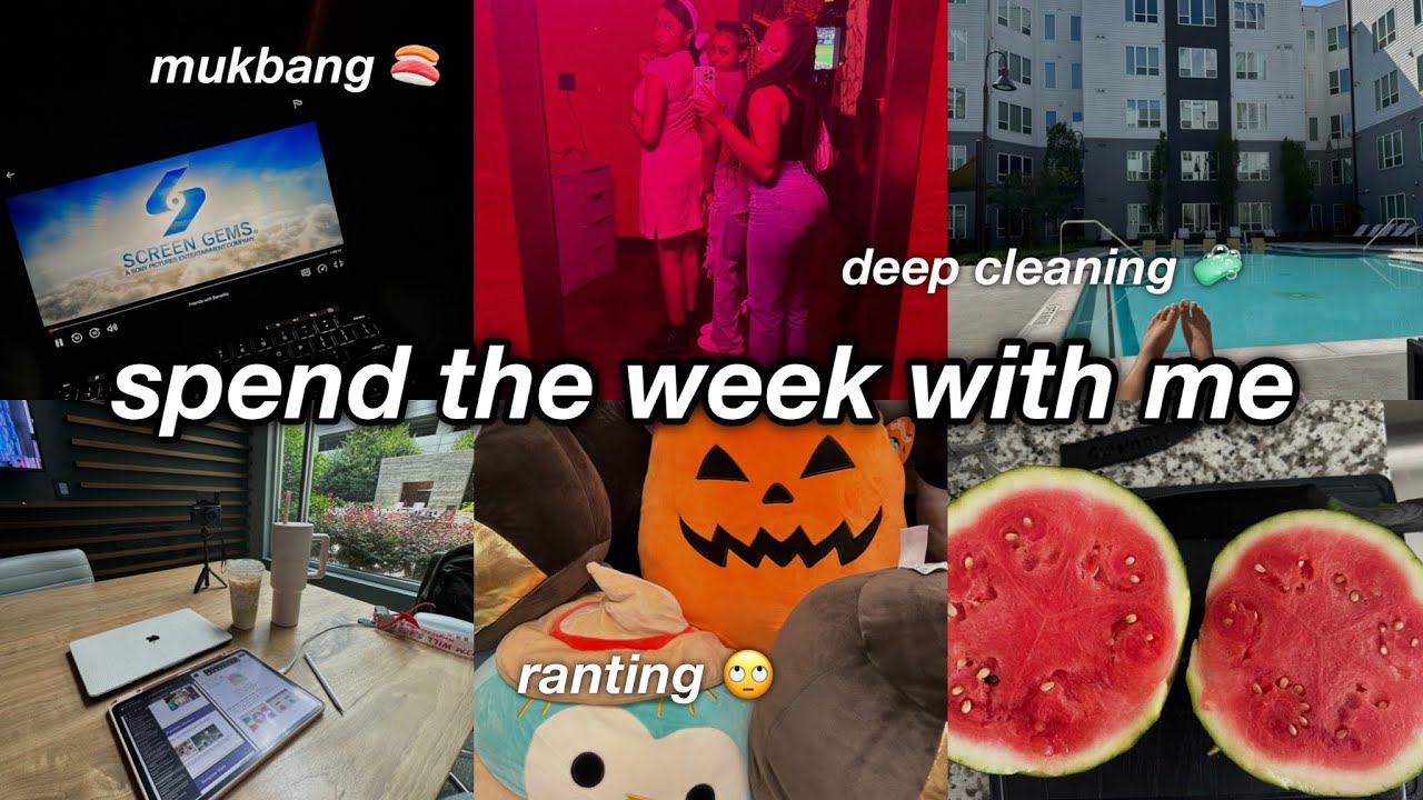 Spend the week with me! [ MUCH NEEDED deep cleaning, sushi mukbang, mini-rant ] Stefany Skye ...