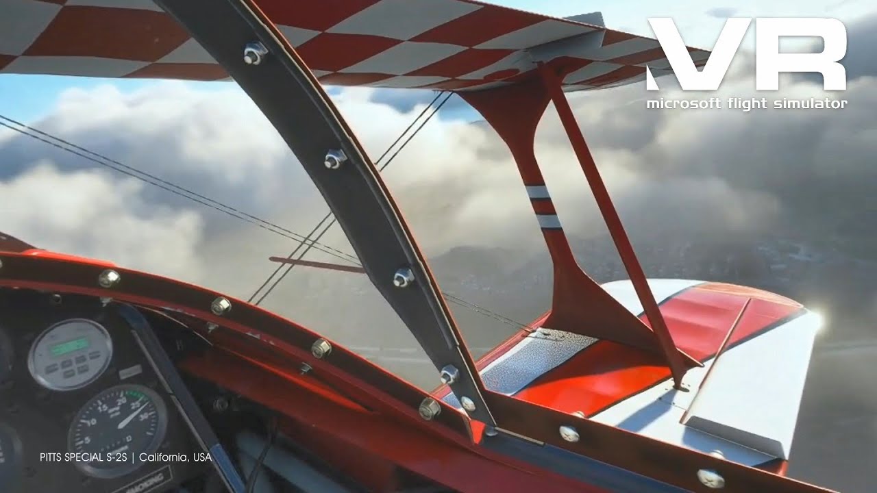 Microsoft Flight Simulator VR - California, USA | Pitts Special S-2S ...