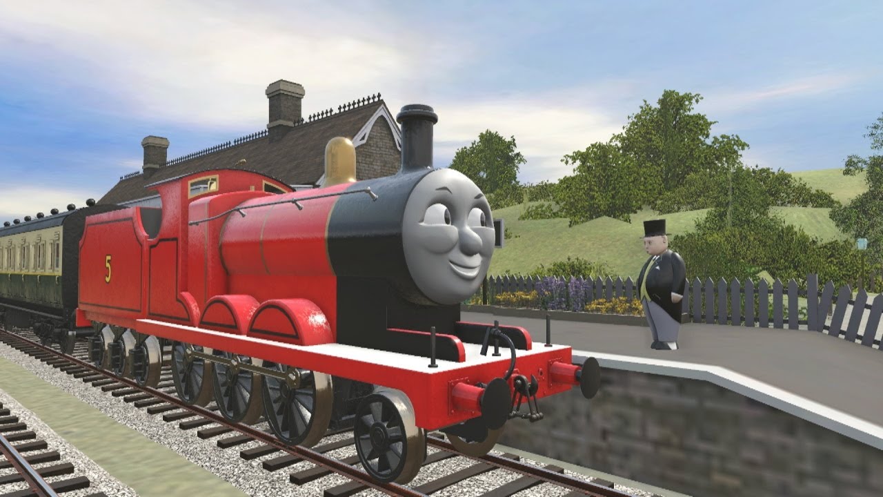 James and the Express - Trainz Recreation - YouTube