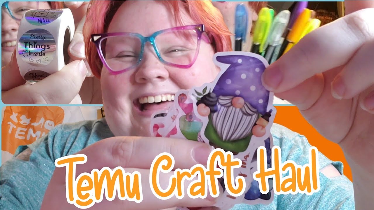 Temu Craft Haul! 🧶🎨 ️my FIRST order & impressions - YouTube