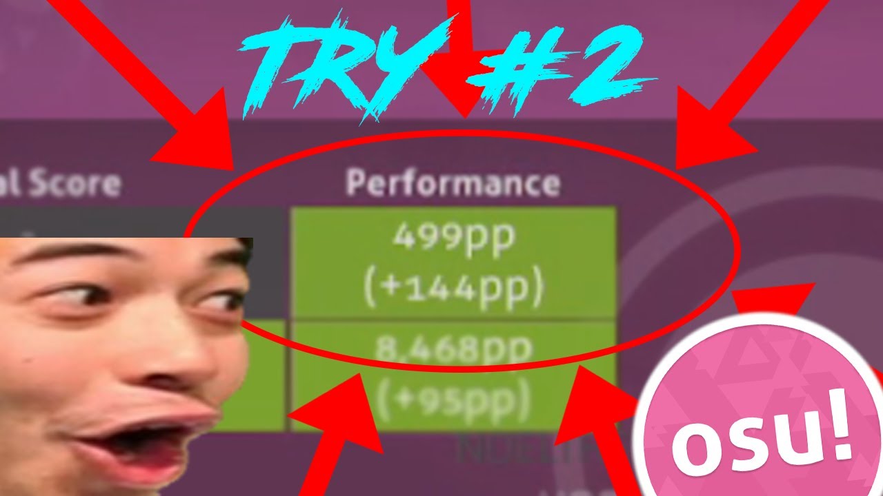 osu! How to choke 500pp - YouTube