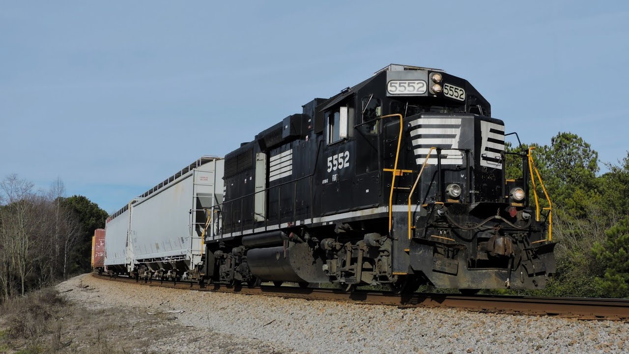 HD: FURX 5552 leads CSX A741-03 in Palmetto, GA - YouTube