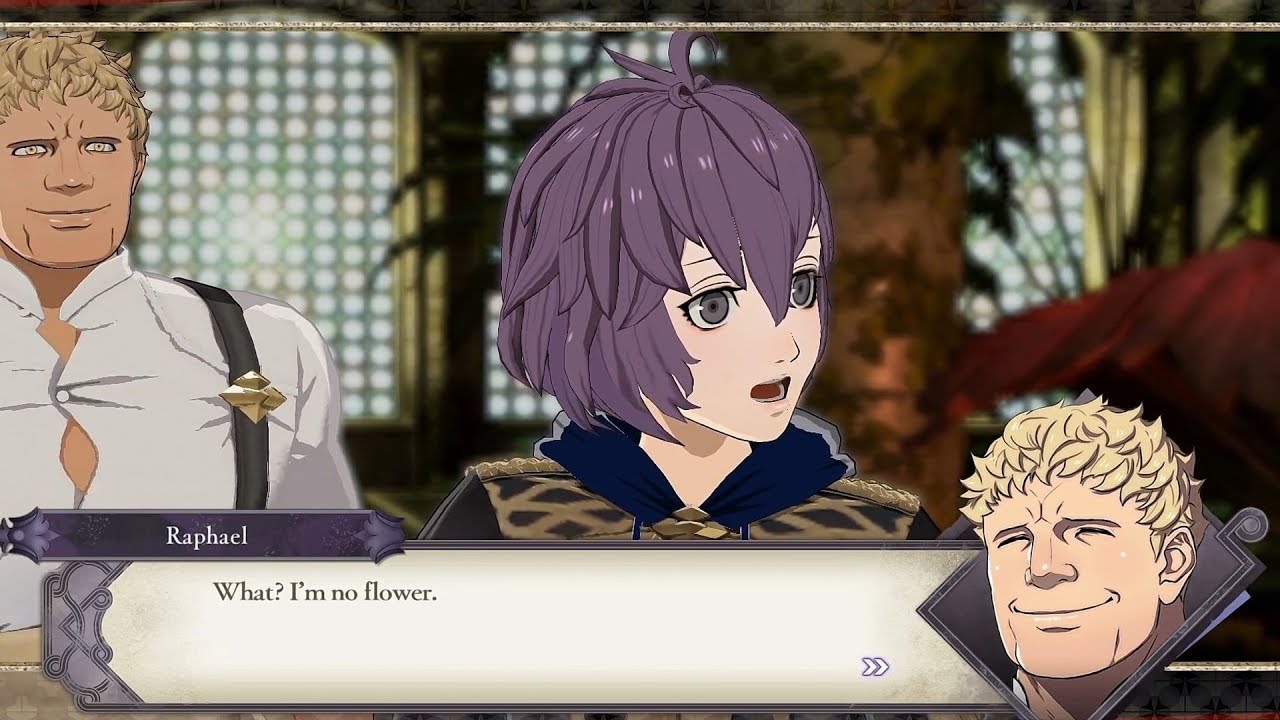 Bernadetta & Raphael Support Conversations - Fire Emblem: Three Houses ...