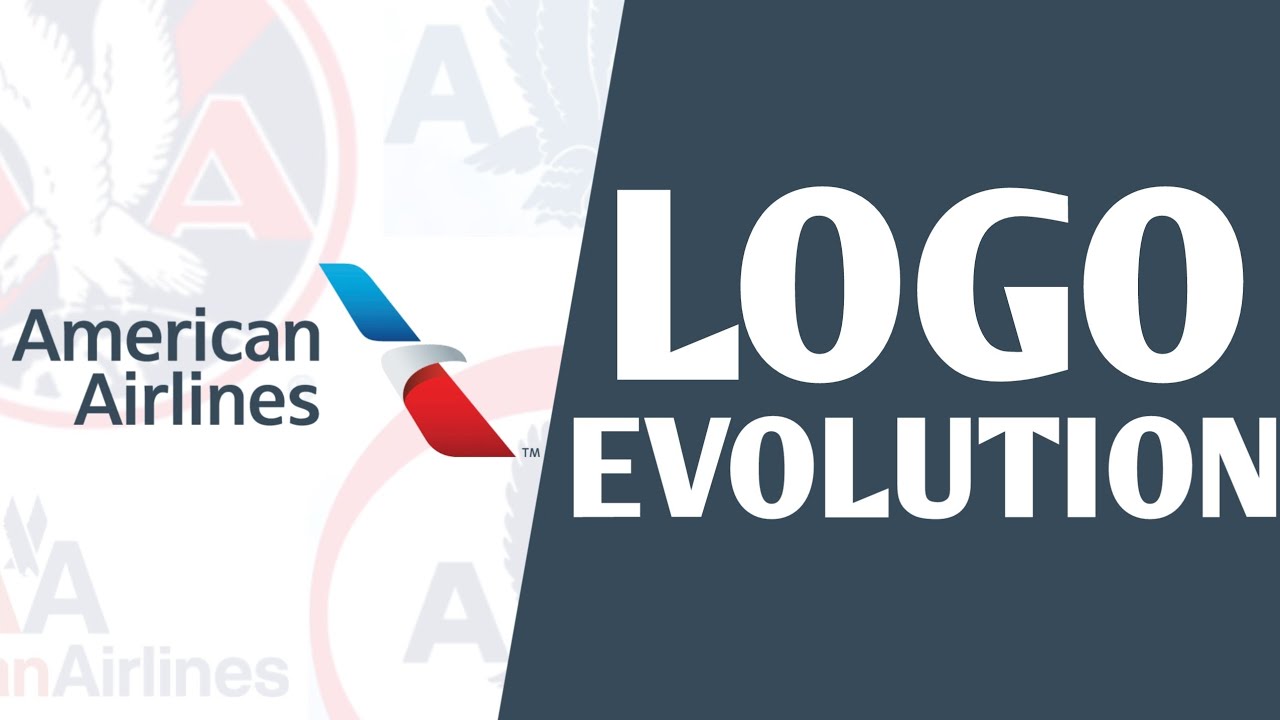 Logo Evolution of American Airlines (1934-Present) - YouTube