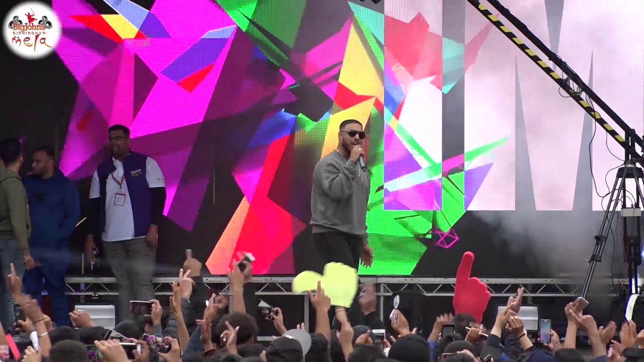 IMRAN KHAN AMAZING PERFORMANCE LIVE at BIG JOHNS BIRMINGHAM MELA 2018 ...