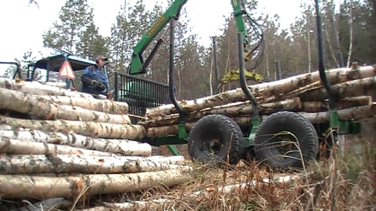 loading timber - YouTube