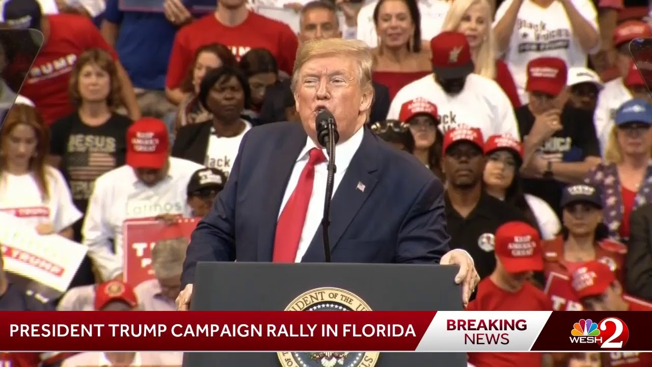 President Donald Trump in South Florida - YouTube