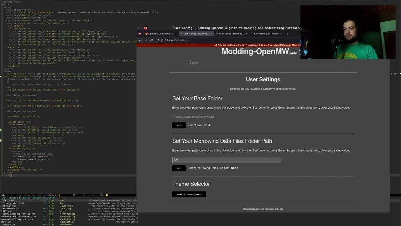 Let's update Modding-OpenMW.com! #30 2023-08-26 - YouTube