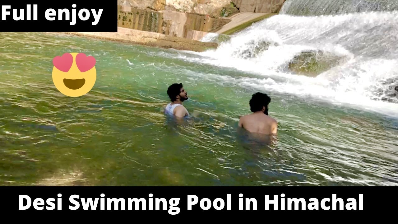 Desi swimming pool in village in Himachal Pradesh 🔥🔥 - YouTube
