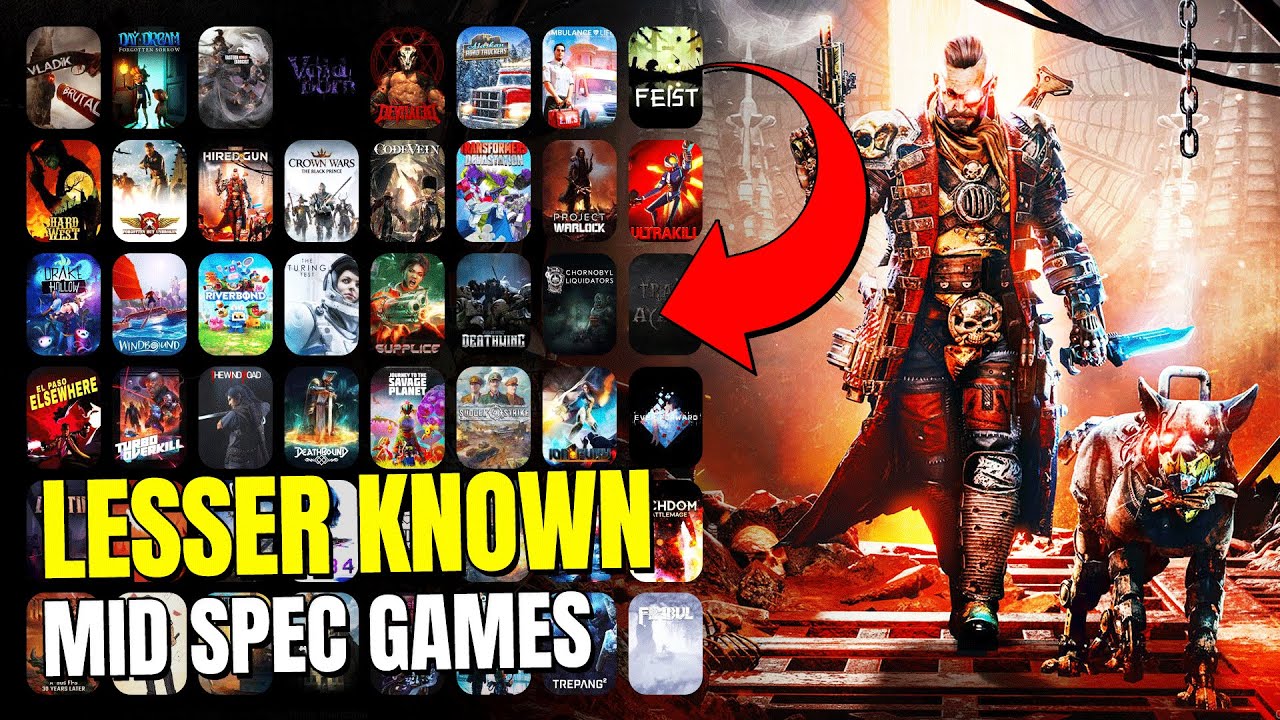 50 Lesser-Known Games for Mid SPEC PCs - YouTube