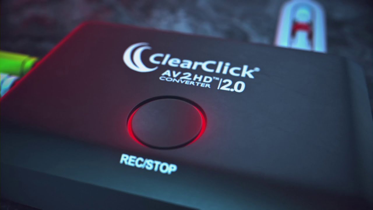 How to convert old analog AV video to HDMI and record to modern digital ...