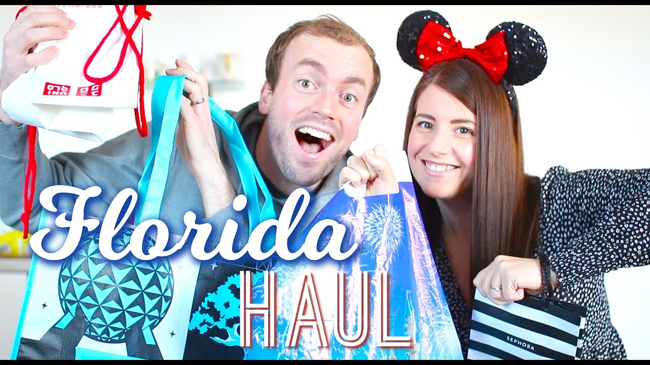 WALT DISNEY WORLD & FLORIDA HAUL 2020 | BECKY AND LLOYD - YouTube