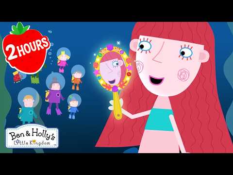 🧜‍♀️ Lucy Meets a Mermaid & Mrs. Witch's Magic Goes Wrong 🪄 | Ben and Holly | Cartoons for Kids
