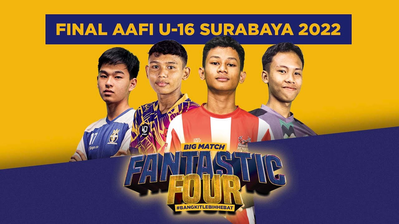FINAL AAFI U-16 SURABAYA 2022 - YouTube
