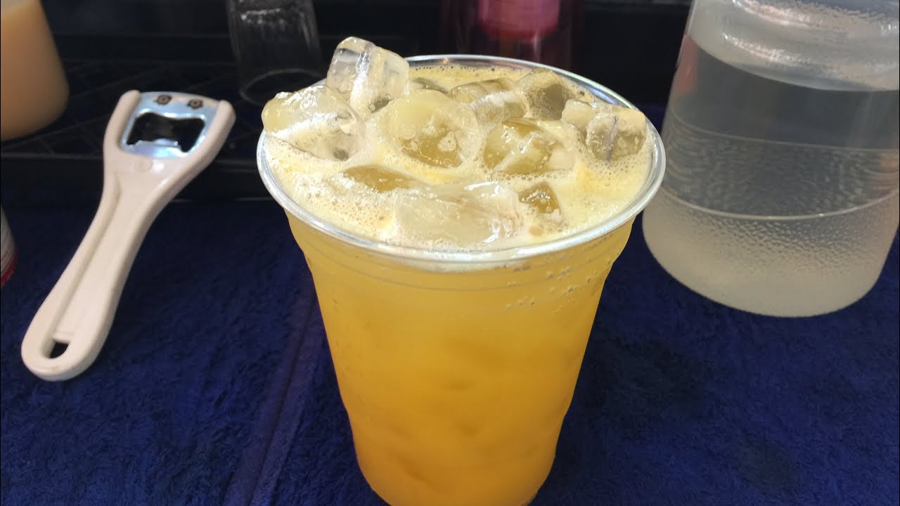 How to make passion soda | fresh passion soda | Italian soda recipe ...