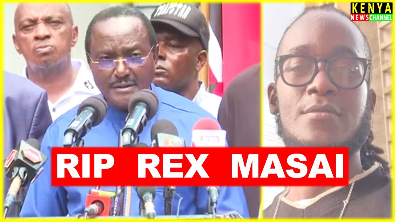 ANGRY Azimio Leaders finally react to Killing of Rex Kanyike Masai ...