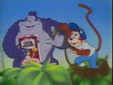 Kellogg's Cocoa Krispies - Ape commercial (1991) - YouTube