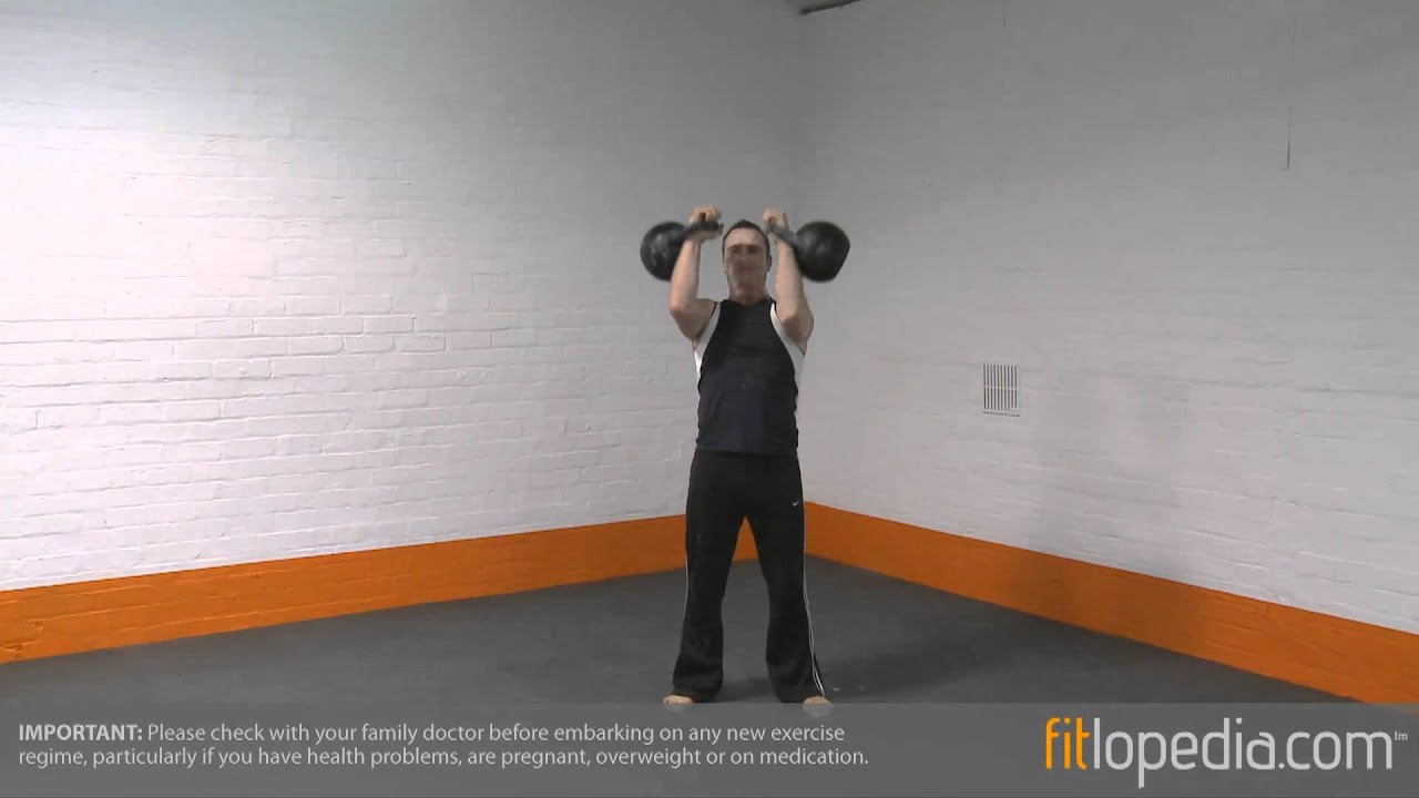 Bilateral Kettlebell Double Arnold Press (Internal Style) - YouTube