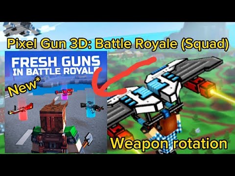 [Pg3D] Battle Royale with squad! New Weapons In Battle Royale (Weapon ...