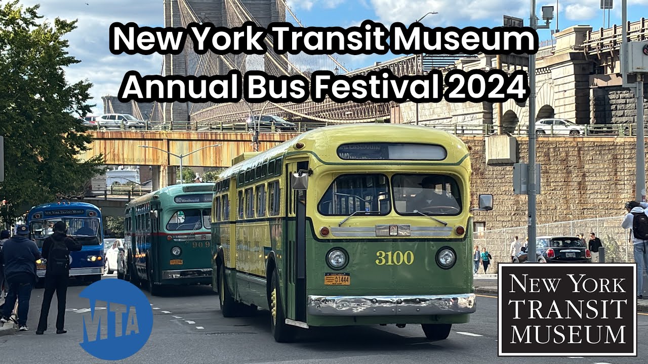 New York Transit Museum Annual Bus Festival 2024 - YouTube