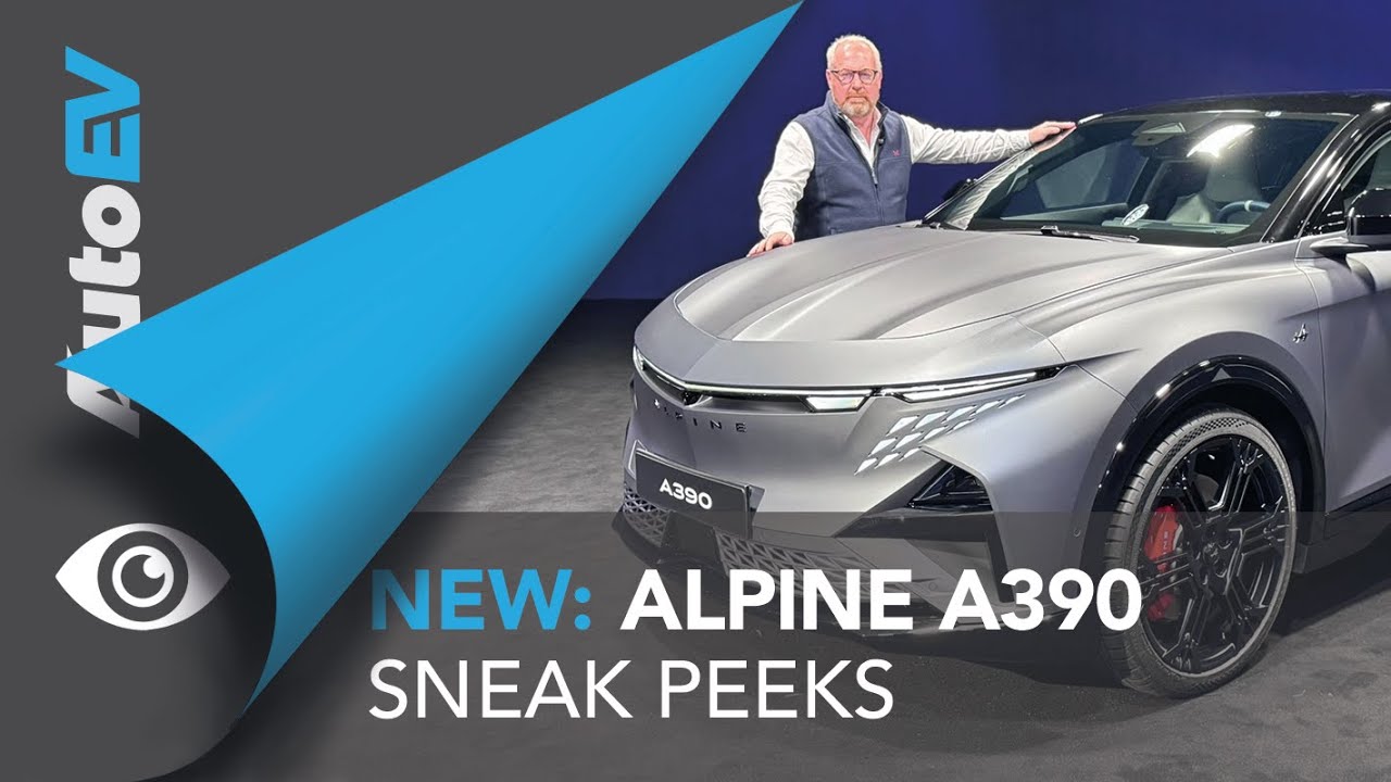 Sneak Peek - Alpine A390 - The perfect balance? - YouTube